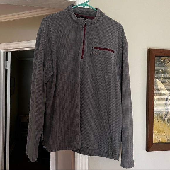 Orvis | Jackets & Coats | Orvis Trout Bum Microgrid Fleece Half Quarter ...